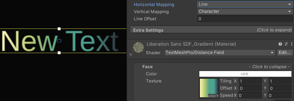 TextMeshPro 渐变色_textmeshpro 文本框统一渐变-CSDN博客