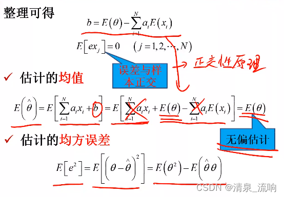 现代信号处理——参数估计理论（线性均方估计）线性均方估计实际使用 Csdn博客