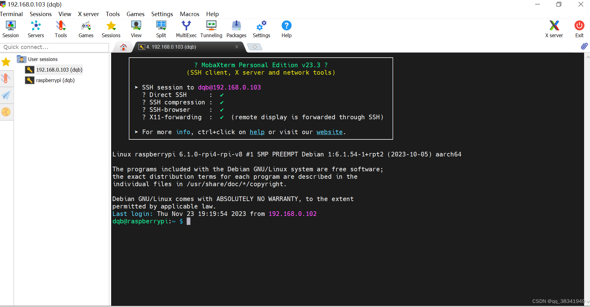 树莓派4B 无显示器安装Raspbian并通过SSH和VNC 远程调试_树莓派4b无显示器配置vnc-CSDN博客