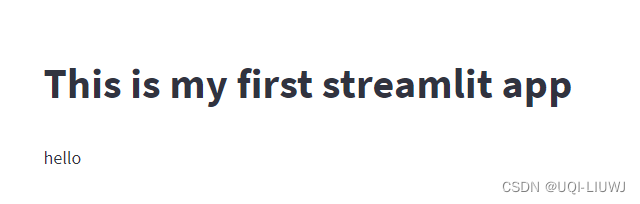 streamlit 笔记：_streamlit 进度条-CSDN博客