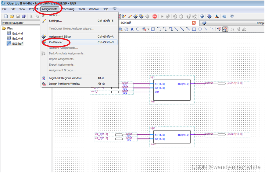 VHDL11：VHDL两个独立的vhdl文件在同一个工程中使用，加载到顶层文件中，实现模块化的功能_vhdl模块化设计-CSDN博客