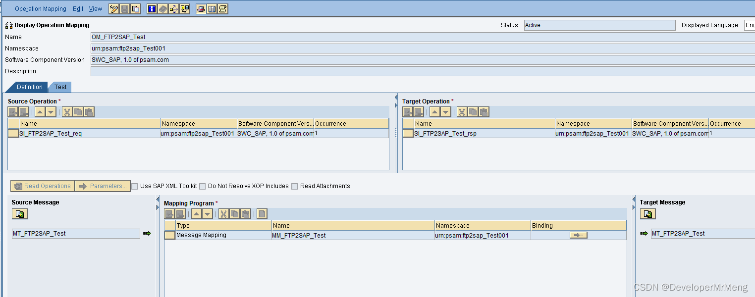 Sap Pipo File2soap 发送方使用content Conversion将文本格式转换为xml格式sap Po File Csdn博客