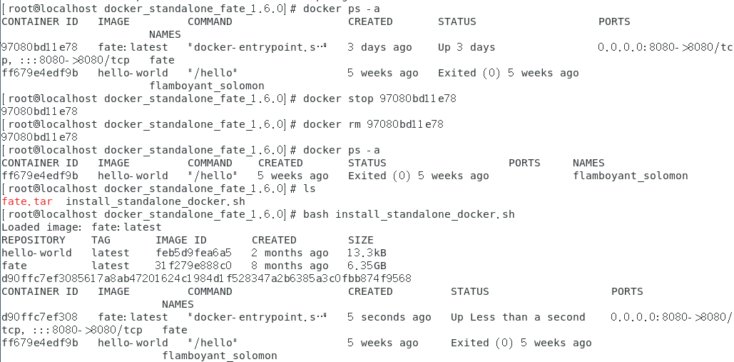 Fate单机部署（docker版本）常见问题_fate docker_一览天下945的博客-CSDN博客