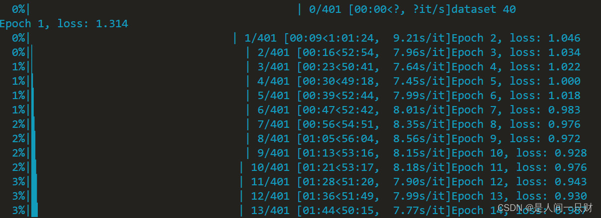 loss.item()之记录epoch的损失_loss.item()是单个样本损失还是batch损失-CSDN博客