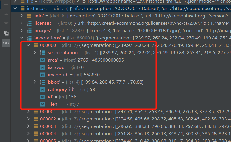 CoCo2017数据集使用(简单介绍)-CSDN博客