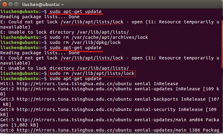 Ubuntu遇到apt-get update报错：“E: Could not get lock /var/lib/apt/lists/lock“-CSDN博客