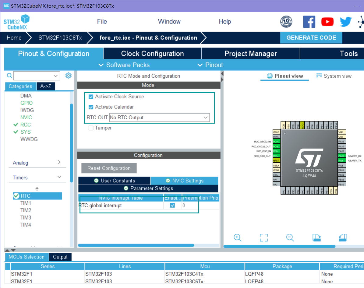 STM32使用RTC(hal)_stm32 hal rtc-CSDN博客
