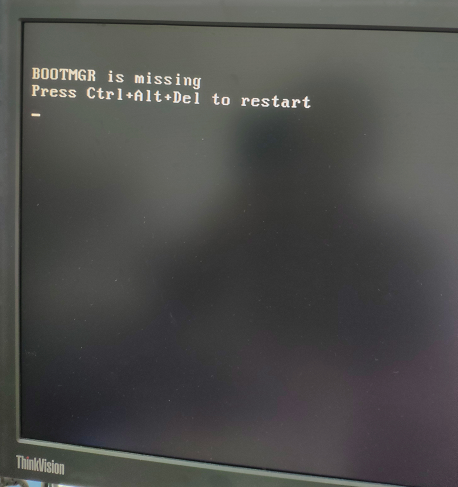 出现BOOTMGR is missing 最简单实用的解决方案-CSDN博客