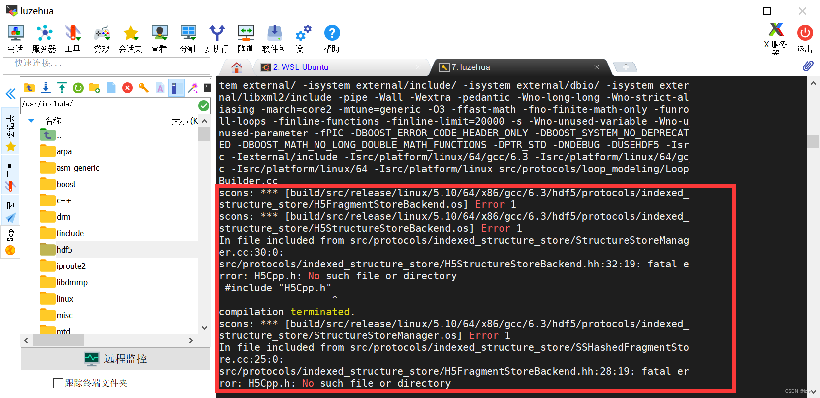 fatal error: H5Cpp.h: No such file or directory #include “H5Cpp.h“_h5include.h: no such file or ...