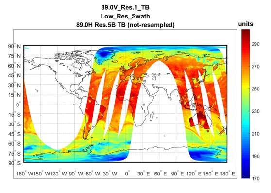 微波辐射数据读取与处理_jaxa amsr数据-CSDN博客