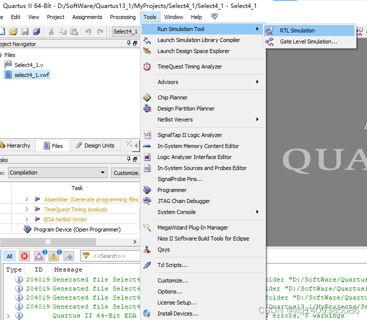 解决quartus与modelsim-se以及modelsim-altera同时使用导致的仿真失败问题_modelsim可以正常进入 但不可以和quartus仿真显示-CSDN博客