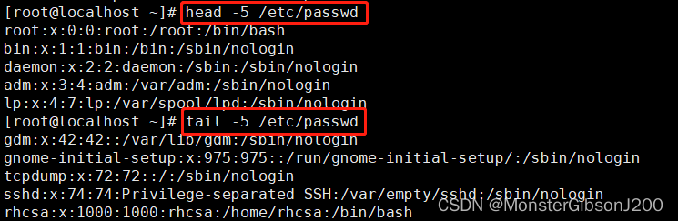 Linux 文件内容浏览；cut命令；uniq命令；sort命令；tr命令；_linux用head查看passwd倒数五行内容-CSDN博客
