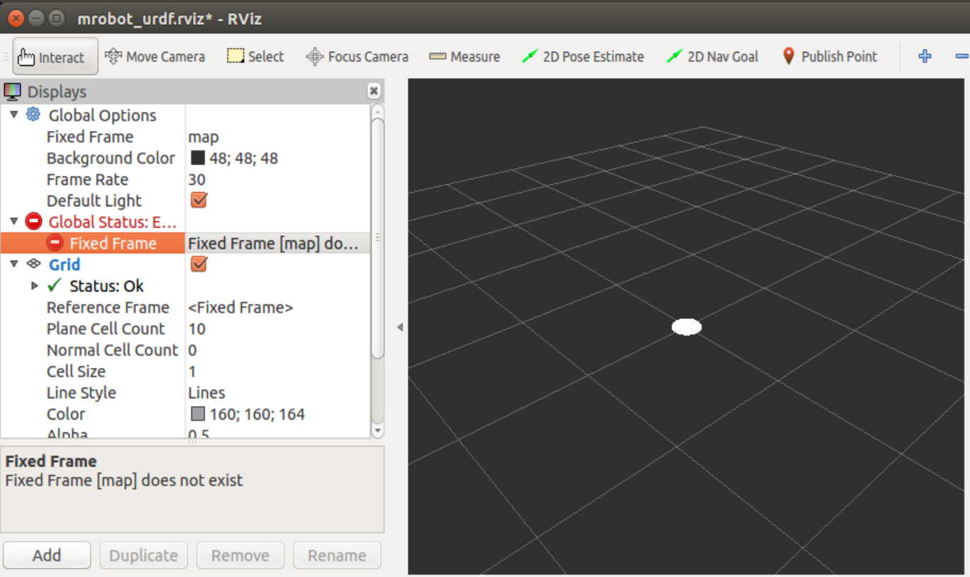 ROS基础创建urdf模型但在rviz中显示不出模型的一种解决办法_rviz无法显示urdf文件模型-CSDN博客