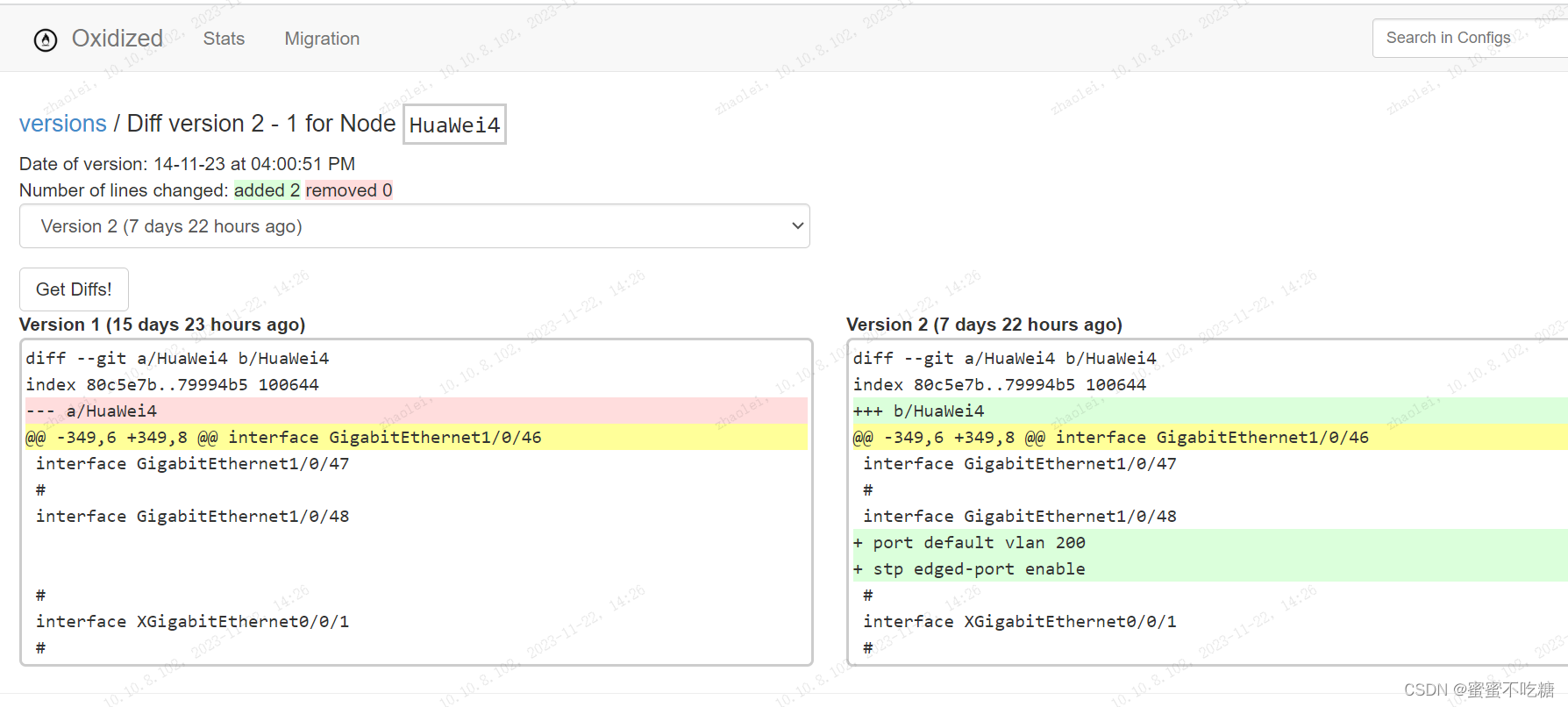 centos7如何使用oxidized备份网络配置-CSDN博客