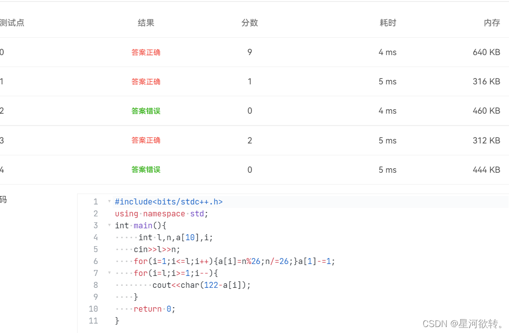 L1-050 倒数第N个字符串-CSDN博客