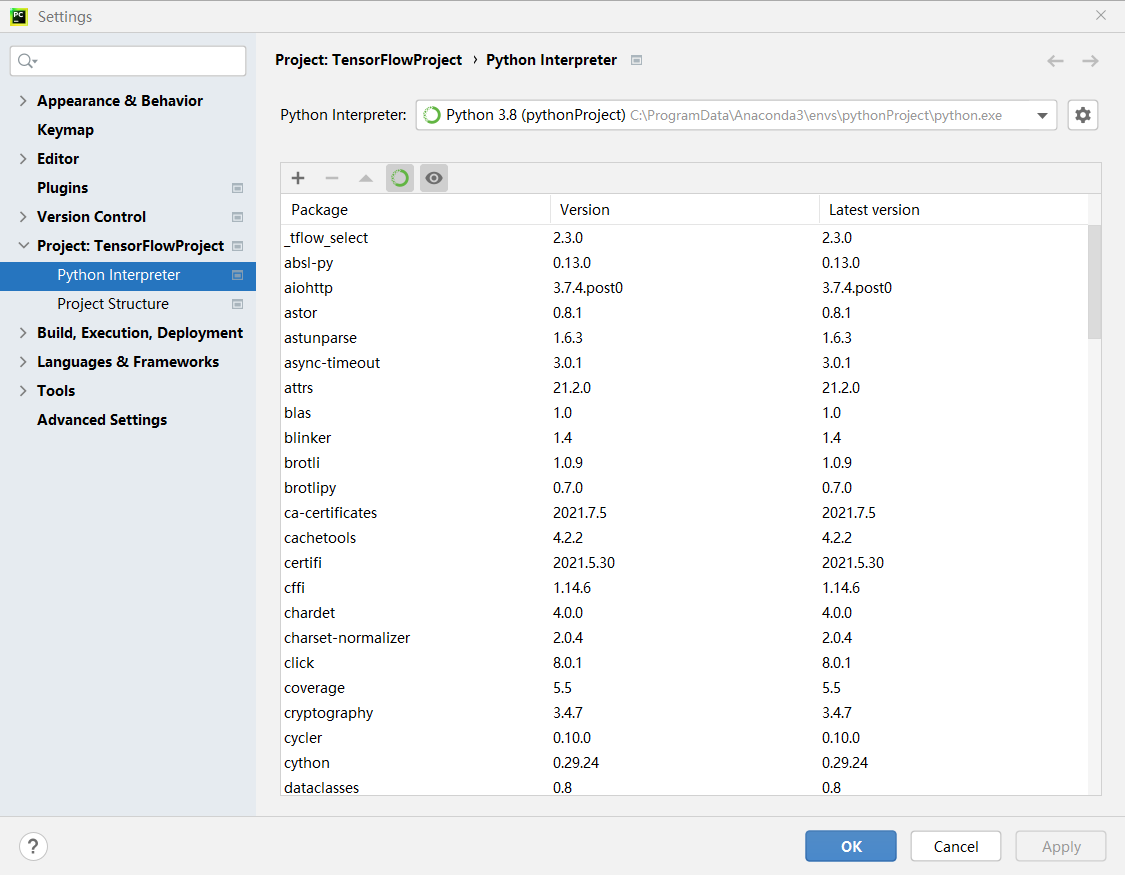 PyCharm中导入tensorflow_datasets报错解决方法_tensorflow-datasets无法import-CSDN博客