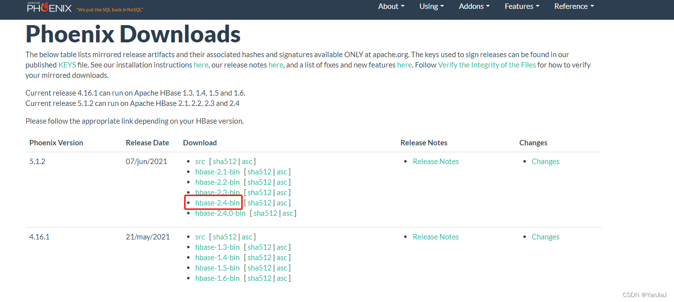 安装Phoenix连接Hase_phoenix下载-CSDN博客