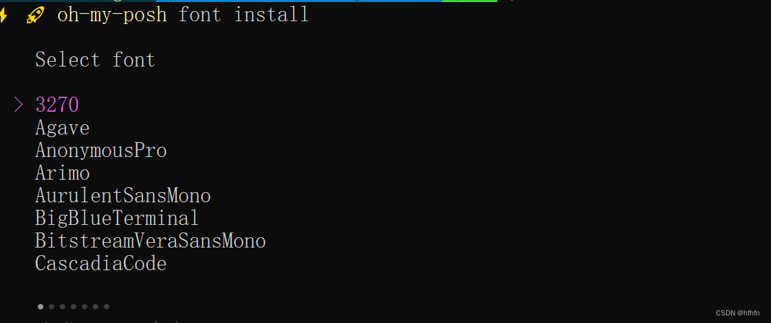 Powershell美化，oh My Posh安装和配置oh My Posh Font Install Csdn博客 
