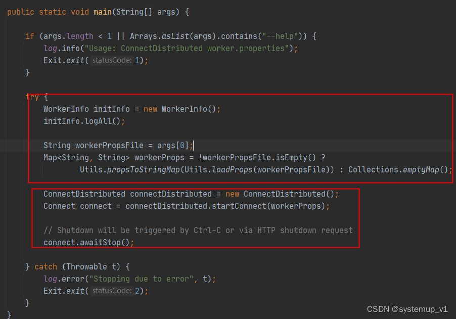 Kafka Connect 源码分析之 Connectdistributedconnect Distributed Csdn博客