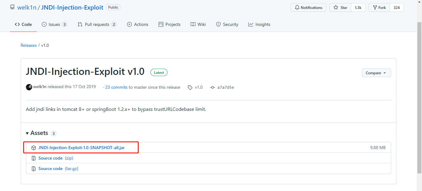log4j2 JNDI注入漏洞问题复现_jndi-injection-exploit-1.0-snapshot-all.jar-CSDN博客