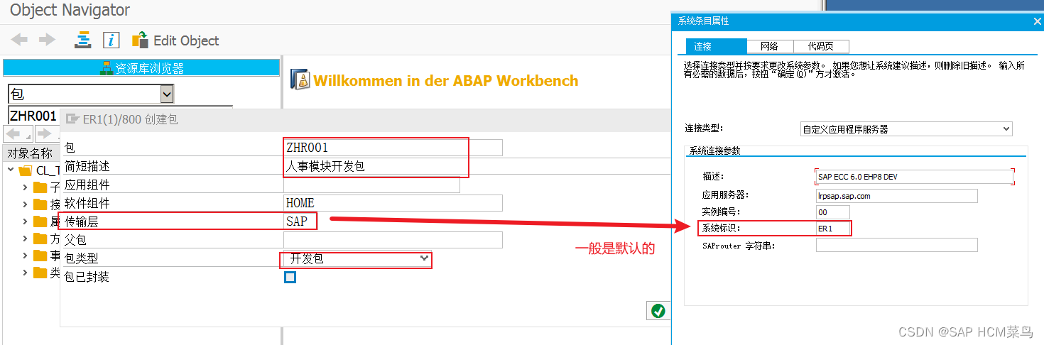 SAP开发包的创建SE21/SE80_sap 创建开发包-CSDN博客