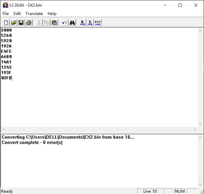 计算机系统（1）实验一 LC-3机器码编程试验_lc3asm-CSDN博客