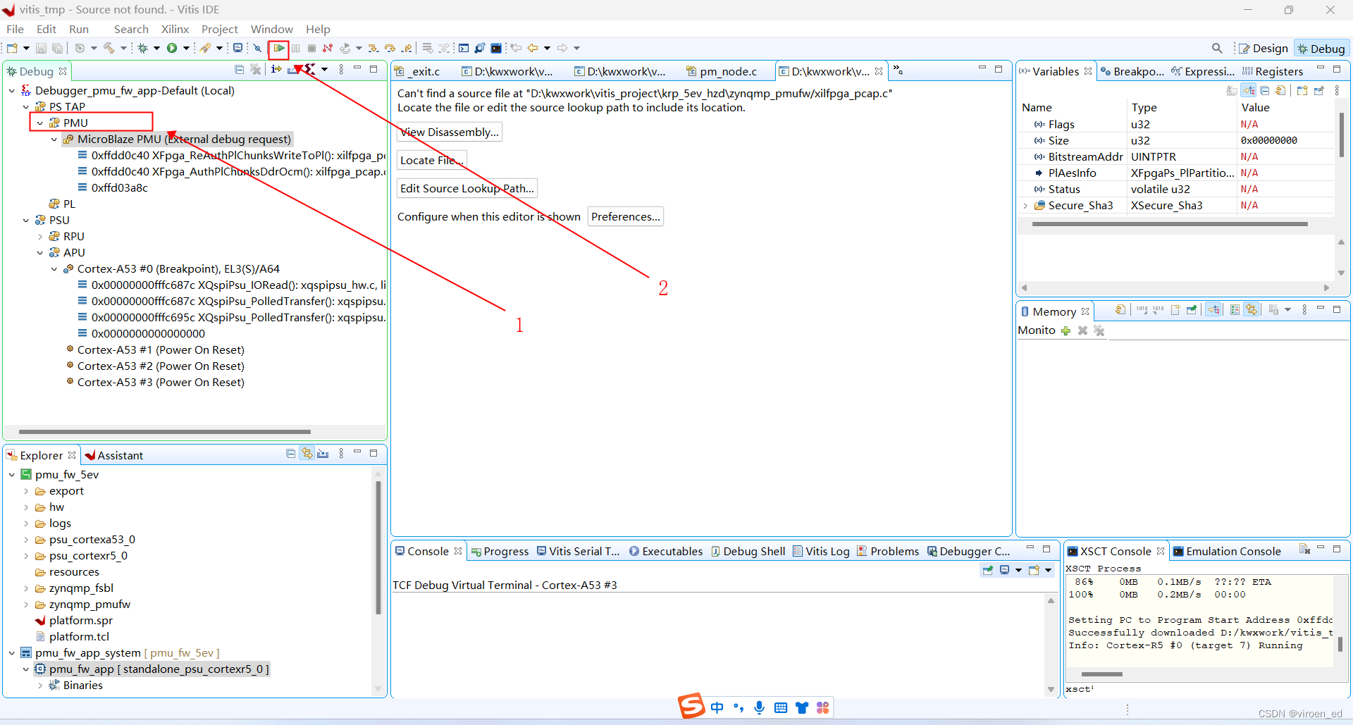 xilinx zynqmp vitis 调试pmufw代码_zynqmp pmufw-CSDN博客