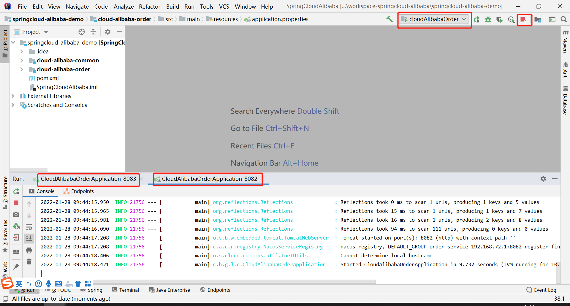 IntelliJ IDEA 中一个服务按多个端口同时启动与显示Services面板_idea配置workspace多端口-CSDN博客