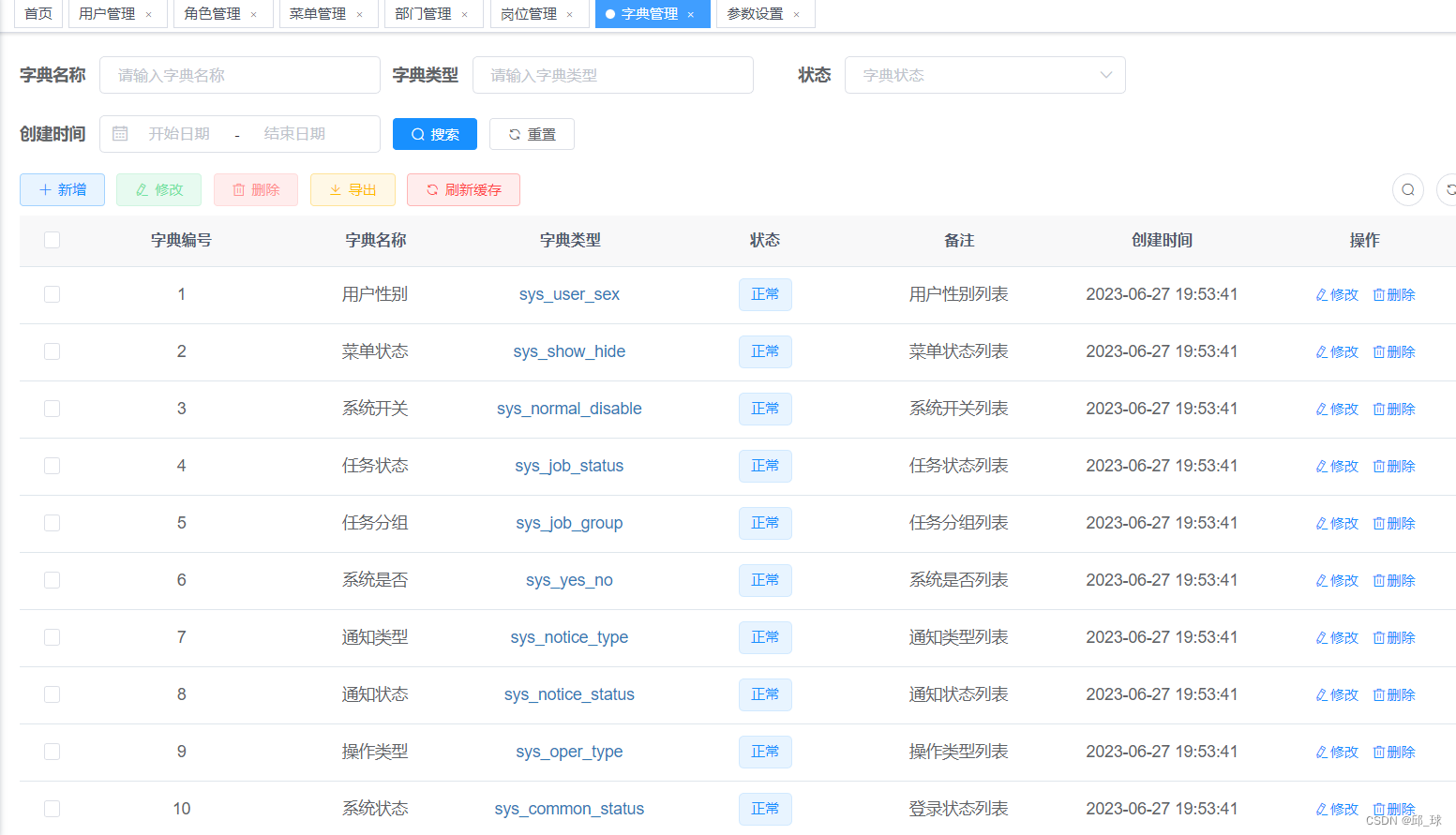 Ruoyi—vue 功能介绍ruoyi Vue通知公告 Csdn博客 