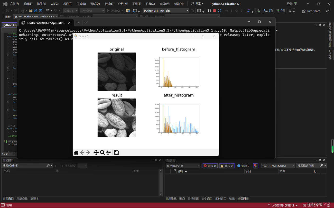 灰度图、彩色图像直方图均衡化（包含RGB和HSI互转）-《医学图像处理》小作业三-Python代码/Matlab代码_彩色直方图均衡化-CSDN博客
