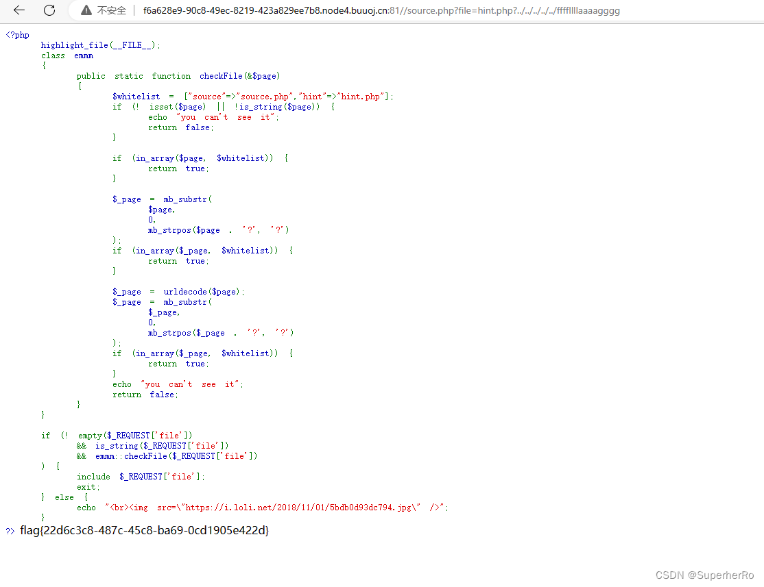 [HCTF 2018]WarmUp-CSDN博客