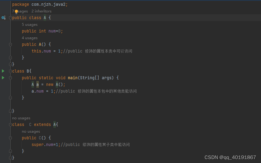Java中访问修饰符的作用范围java的访问修饰符的作用范围 Csdn博客