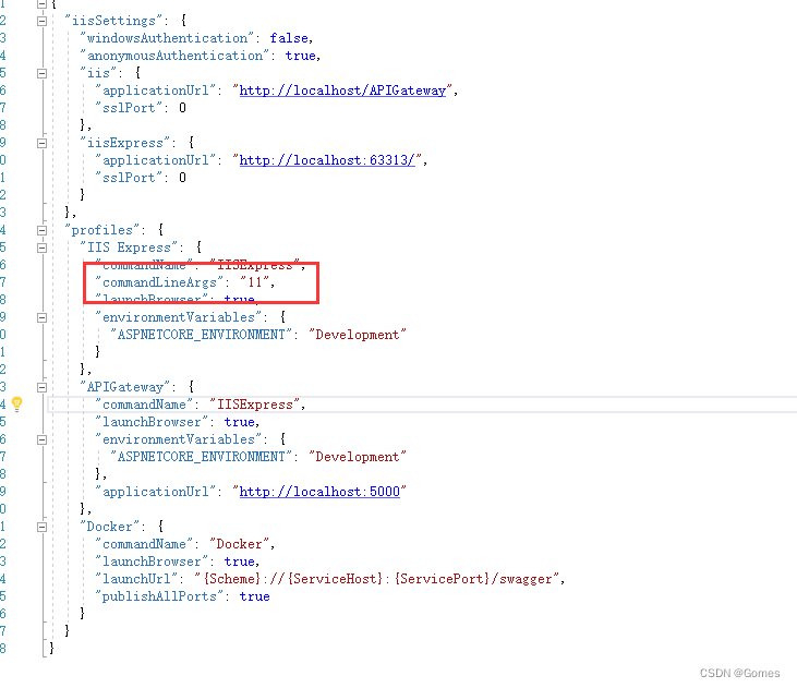 launchSettings.json说明-CSDN博客