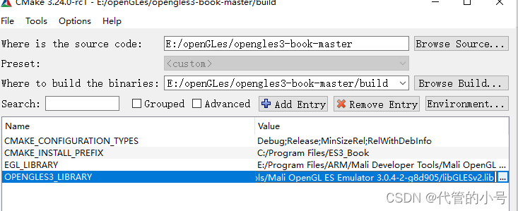 在Windows10平台使用VS2019搭建OpenGL ES开发环境_opengl es window安装-CSDN博客