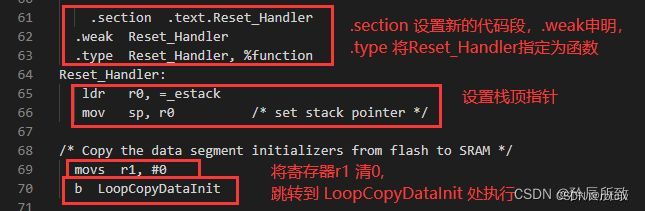 STM32的启动过程 — startup_xxxx.s文件解析（MDK和GCC双环境）_启动文件startup.s-CSDN博客