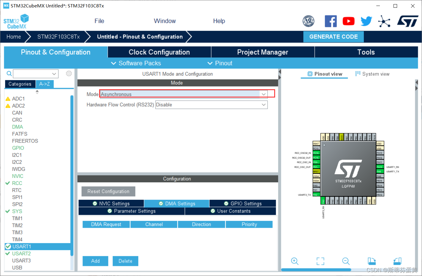 STM32F103C8基于Modbus协议读取温湿度_stm32单片机与温控器使用modbus通信-CSDN博客
