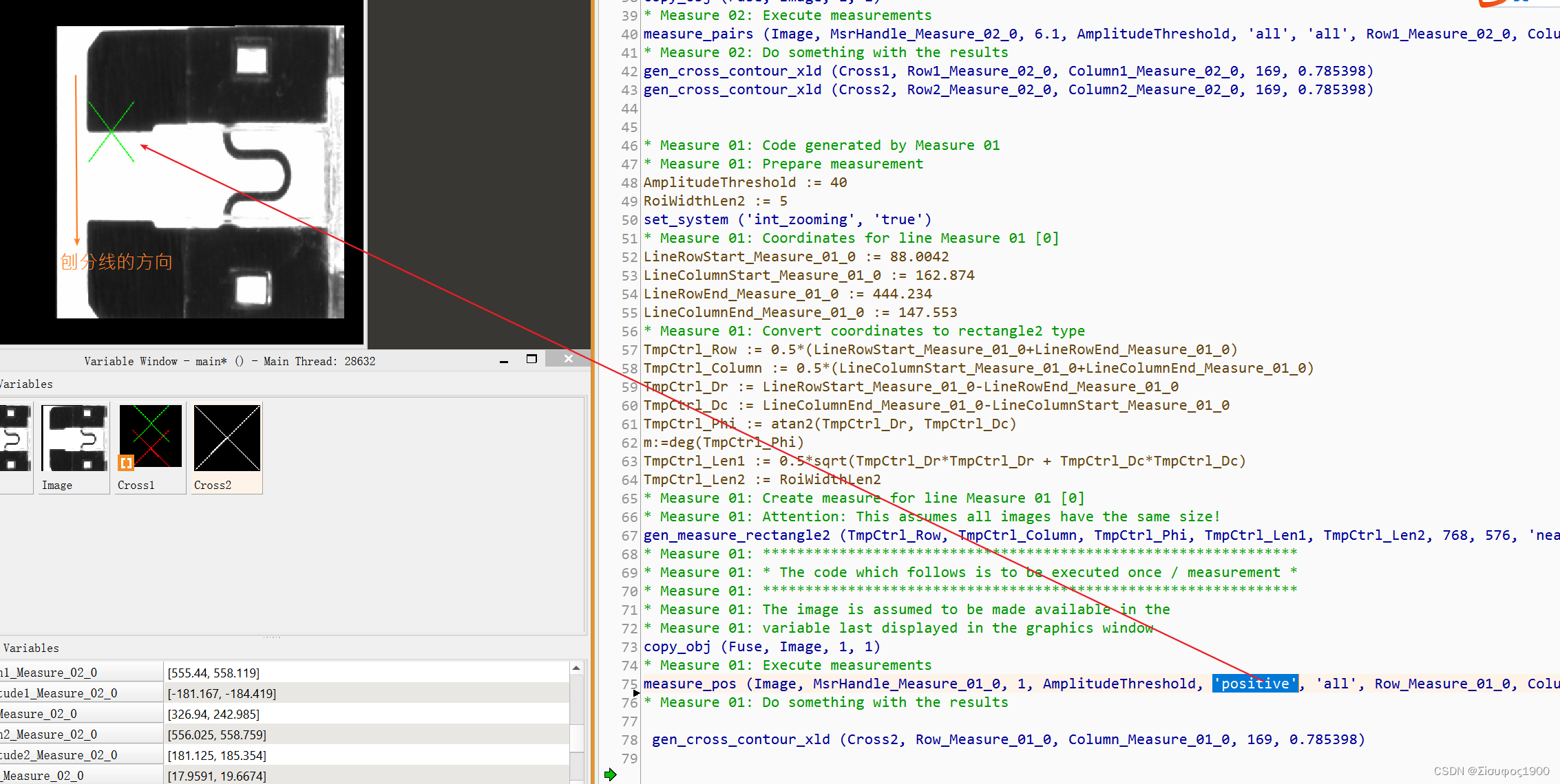 halcon 测量拟合 一维测量_halcon测量-CSDN博客
