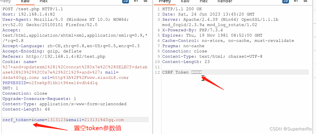 WEB攻防-CSRF请求伪造&Referer同源&置空&配合XSS&Token值校验&复用删除_csrf referer校验-CSDN博客