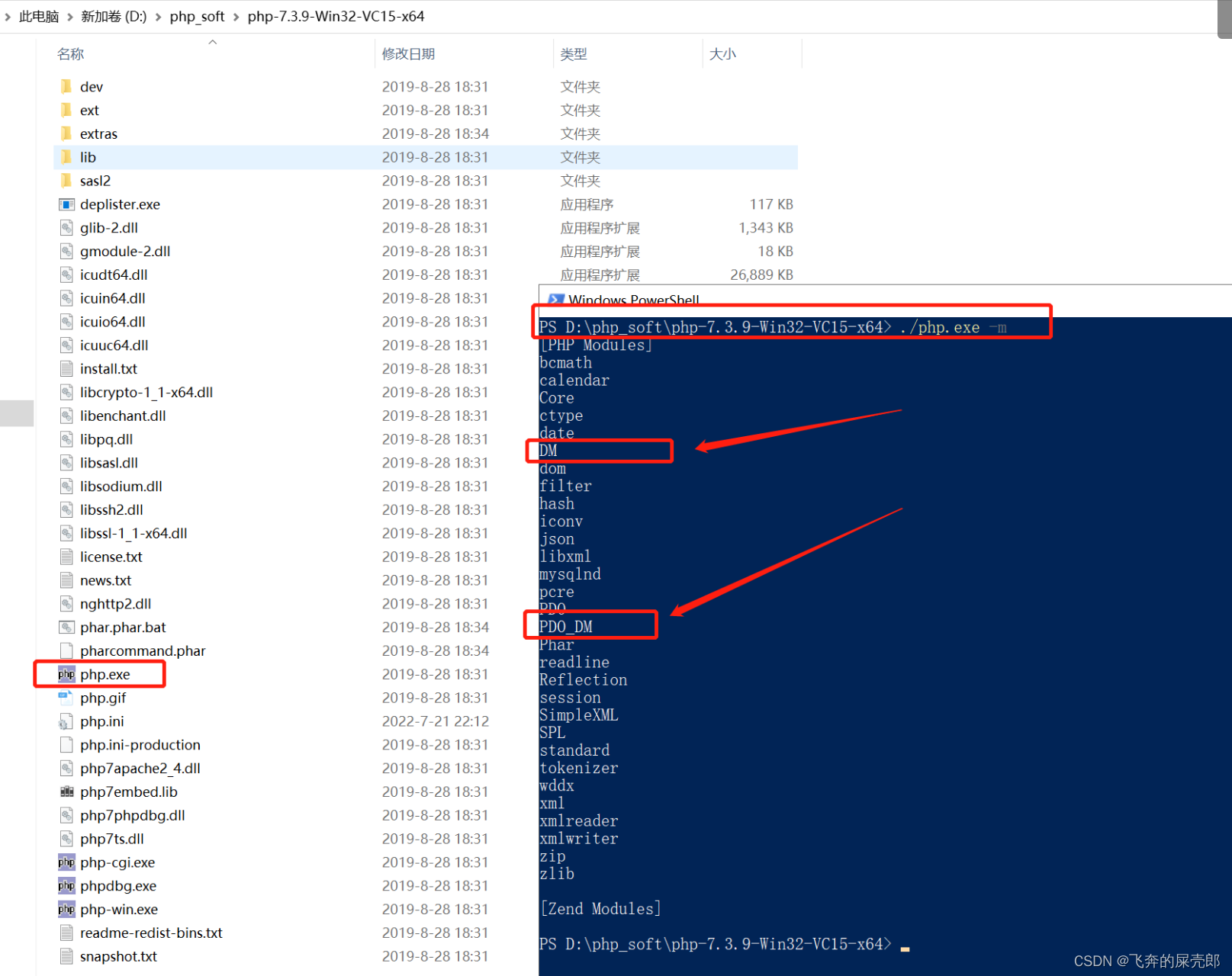 PHP连接达梦数据库DM8（Window）_dmcalc.dll-CSDN博客