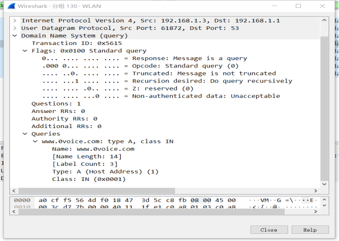 UDP编程-DNS解析器的分析与实现（C语言）_udp rd ra-CSDN博客