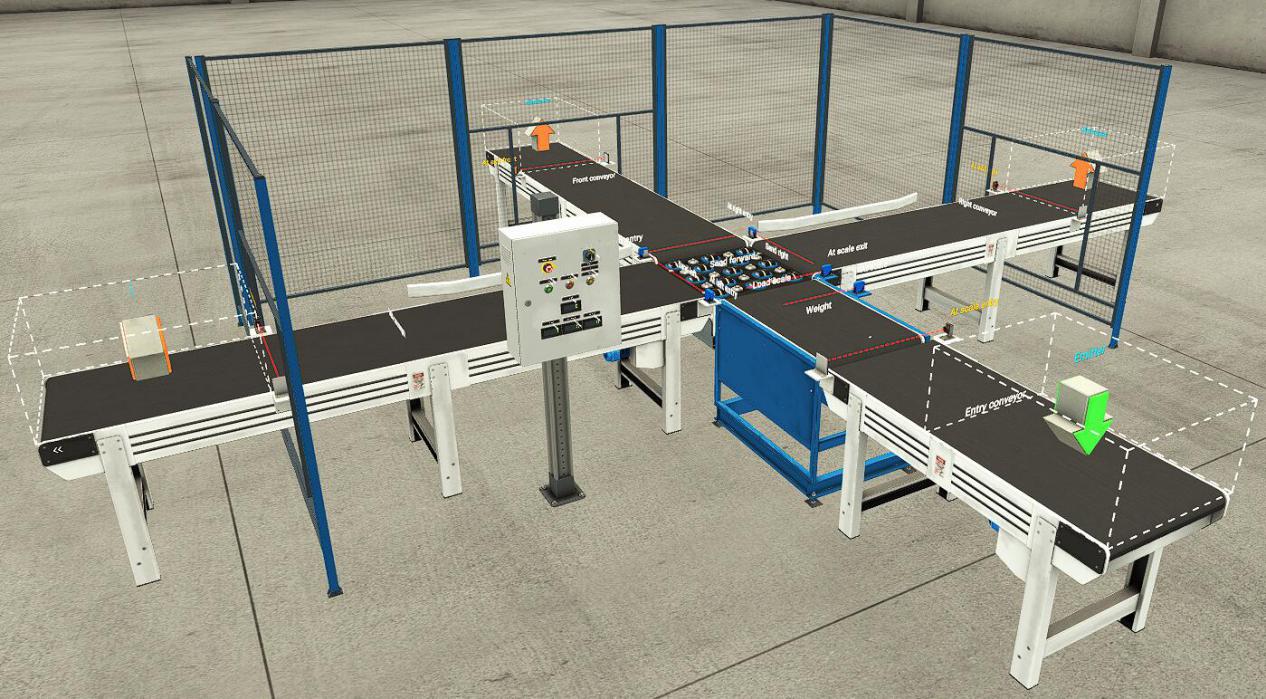 Factory IO根据重量分拣博途1500_factory io仿真软件中的自动称重物料分拣-CSDN博客