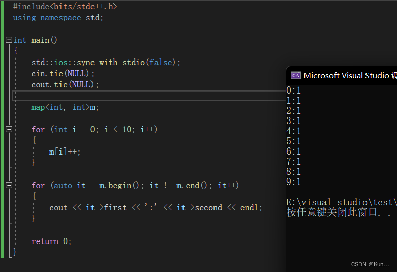 STL—map 自增 map++-CSDN博客