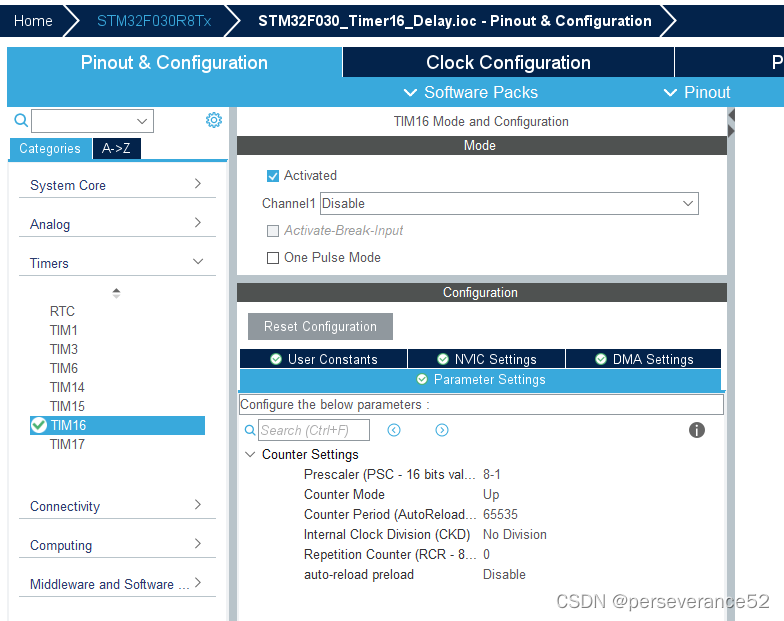 Air001 TIM16通用定时器作PWM输出和延时使用配置方法_air001数据手册-CSDN博客
