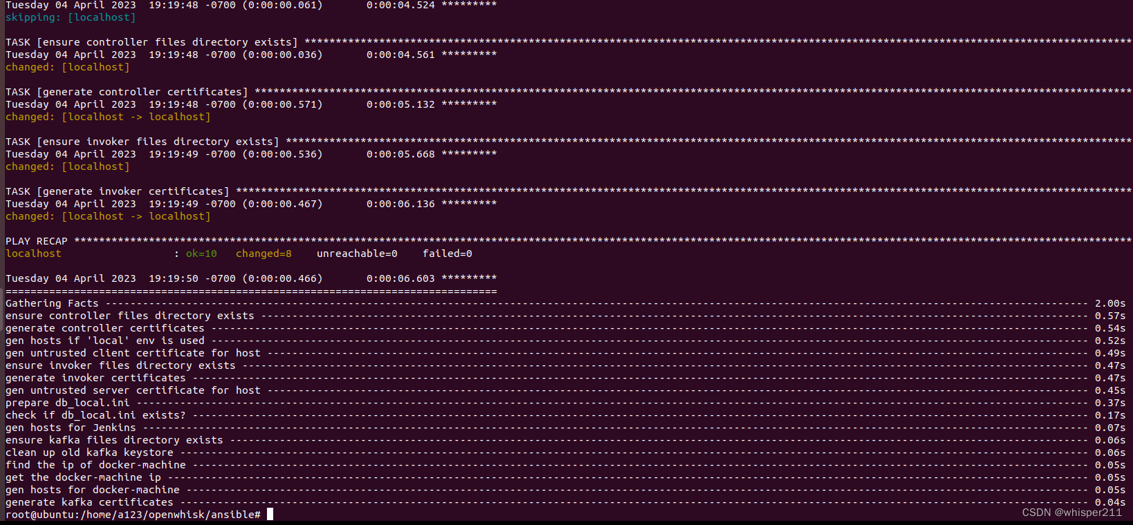 openwhisk部署-CSDN博客