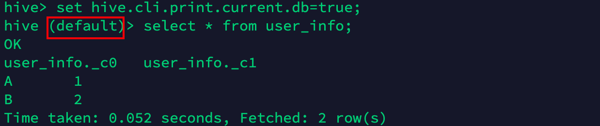 HIVE 打印表头配置_set hive.cli.print.header = true-CSDN博客