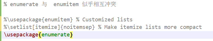Undefined control sequence. \end{enumerate} ； Missing number, treated as zero. \end{enumerate ...