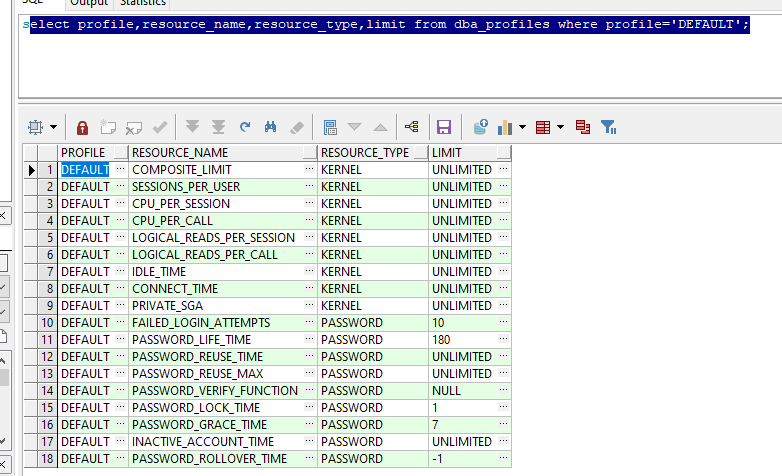 oracle profile_alter profile-CSDN博客