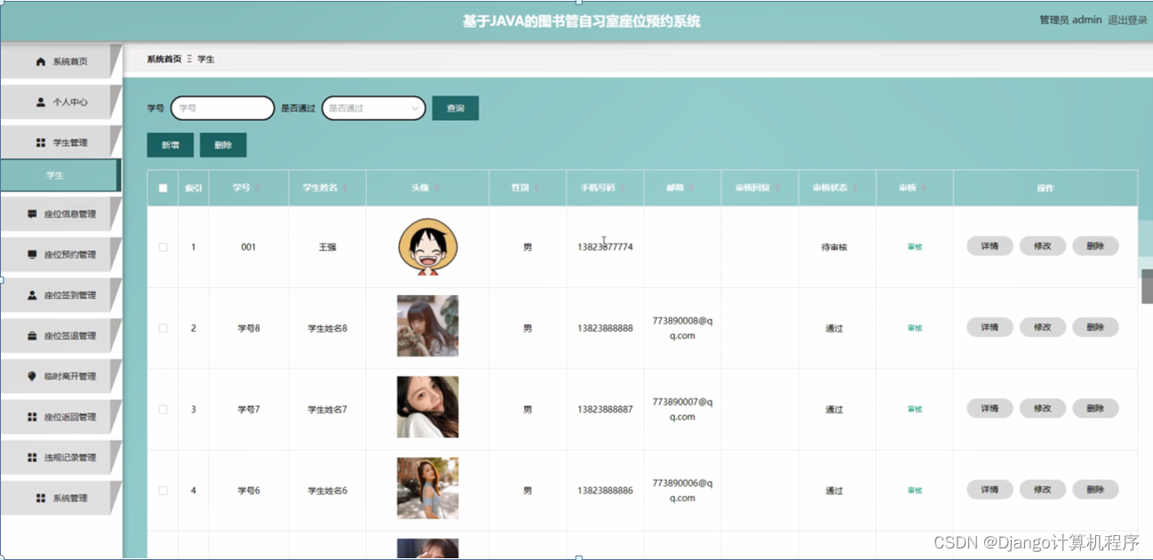 计算机毕设ssm基于JAVA的图书馆自习室座位预约系统194fd9(源码+数据库+LW)_预约座位系统的后端关系用例图-CSDN博客