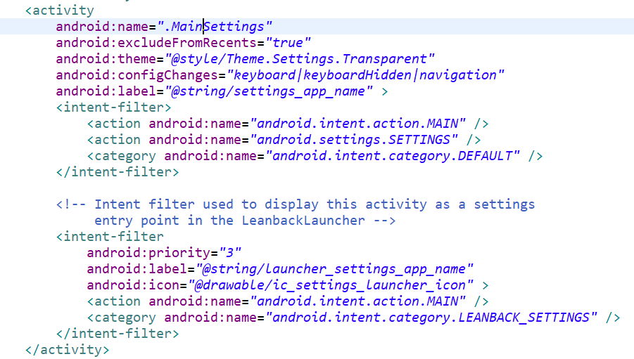 安卓9.0TvSettings分析(一)-CSDN博客