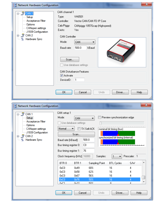CANalyzer及CANOE使用六：VH6501干扰仪的使用（busoff多种干扰/短路/采样点）_基于vh6501的can干扰测试-CSDN博客